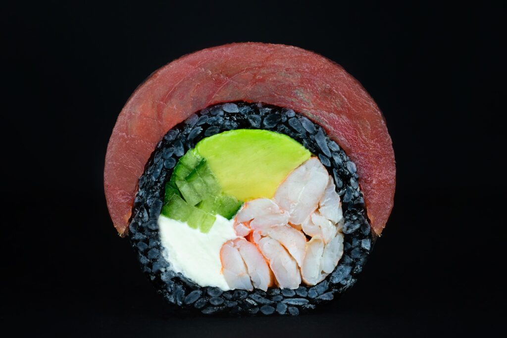 Philadelphia BLACK MAGURO DELUXE - Gdańsk - SUSHIPAK